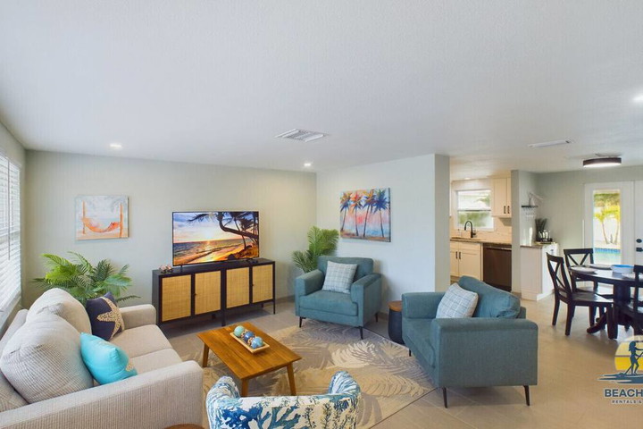 Beautiful New Pool/spa, Steps To Sand & Restaurants, Golf Cart Included - フロリダ州