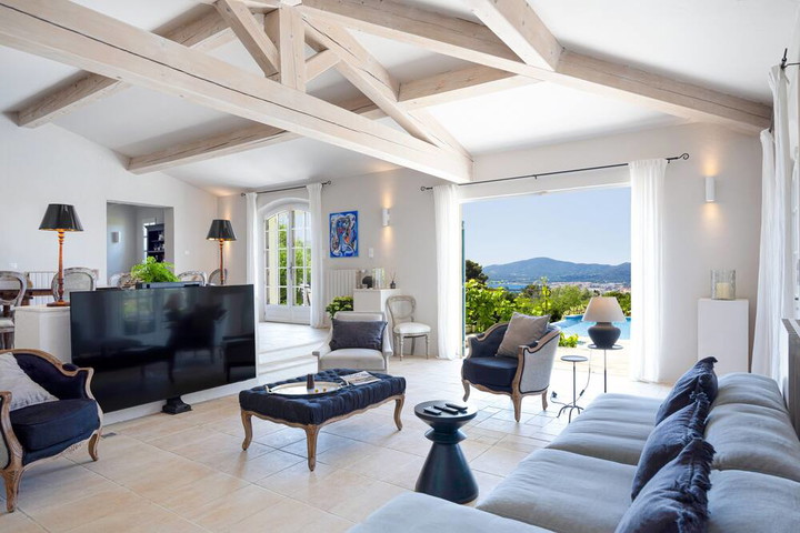 Villa "Golfvilla Riviera" With Sea View, Private Pool & Wi-fi - Saint-Tropez