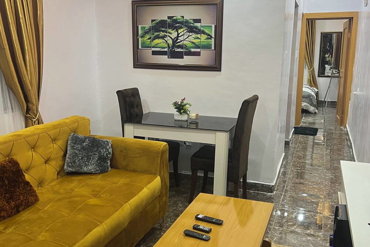 Portable 1-bed Apt In Charming Lagos With Ac Located At Baruwa Ipaja - Lagos, Nigeria