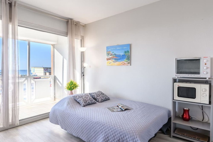 Confortable Appartement Pour 4 Personnes Avec Wifi, Tv, Balcon Et Animaux Admis - Mimizan Plage