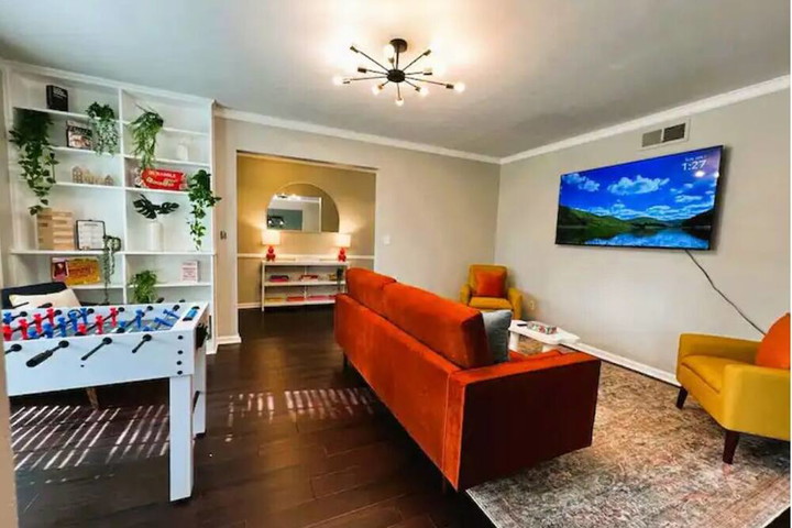The Red -Hot Tub · Game Room · Fenced For Pets - Columbus, GA