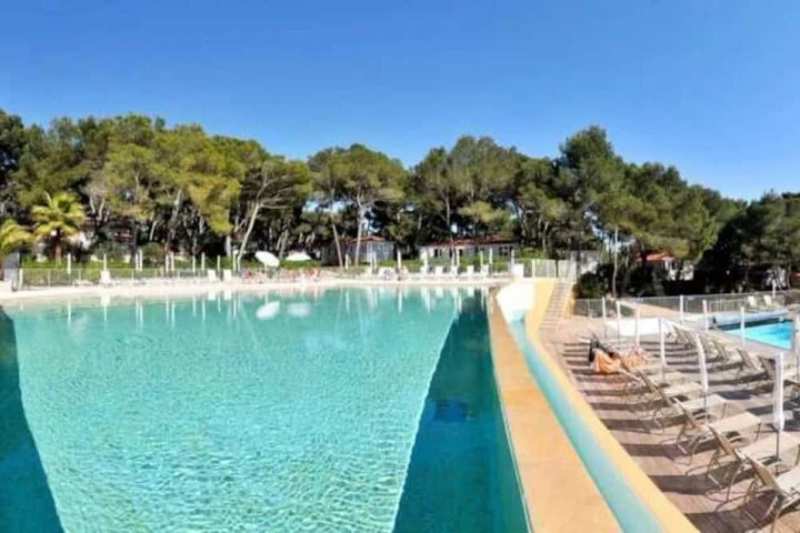 Zecamping 4* Piscine Chauffée Mobil-home Tv Lv Bbq 40m2 - Marseillan