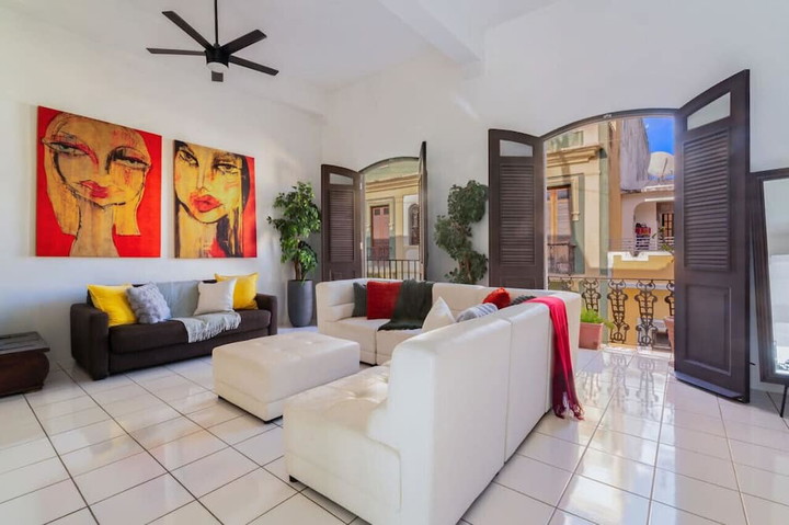 Spanish Penthouse Historic Mansion Private Patio - San Juan, Puerto Rico