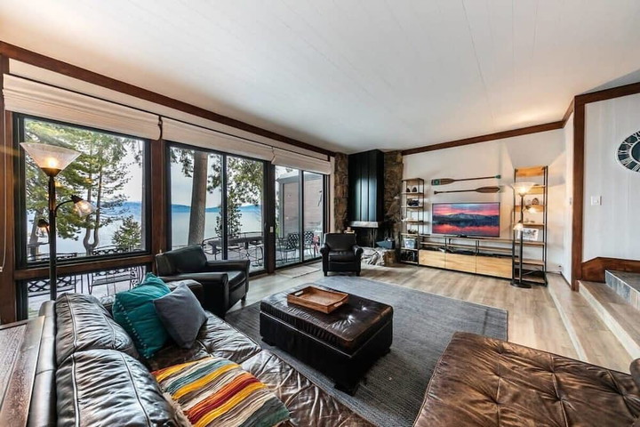Central Tahoe Retreat | Lake Views + Walk To Shore - Tahoe City, CA