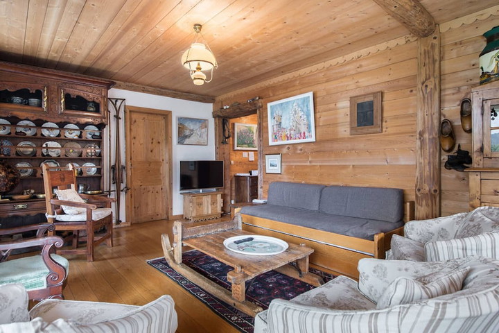 Appartement Confortable 3 Chambres Proche Centre Megève, Balcon, Cheminée, 8 Pers. - Megève