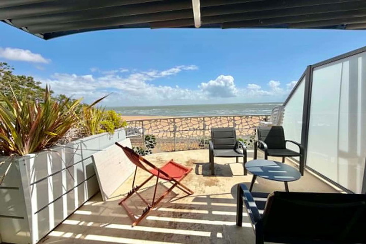 Appartement 6 Pers Avec Balcon, Piscine Et Accès Direct Plage à La Tranche-sur-mer - La Tranche-sur-Mer