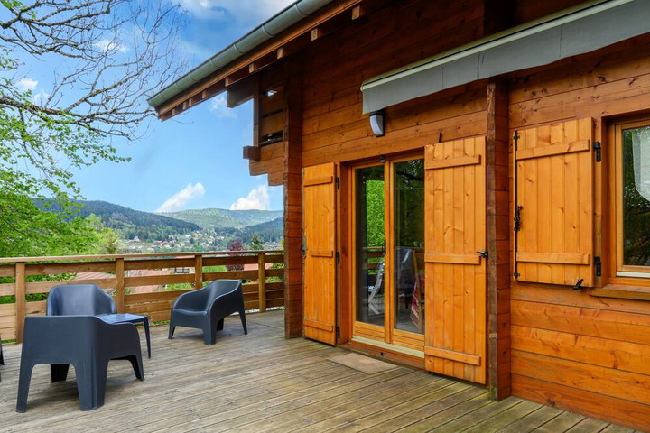 Chalet 'Du Wason' Avec Terrasse Privée, Jardin Privé Et Balcon - Gérardmer
