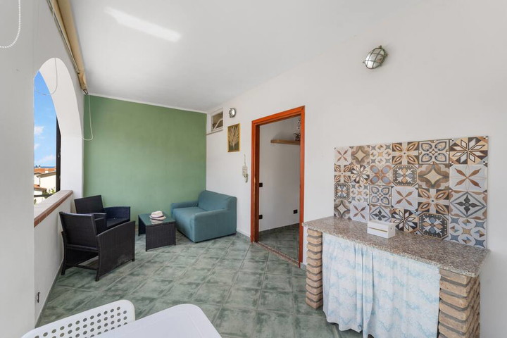 Casa Vacacional 'Buggerru Hugo' Con Vista Al Mar, Terraza Privada Y Aire Acondicionado - Buggerru