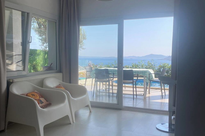 Private Pool , Wifi,bbq, Sea Views Bodrum Kadikalesi Garden Apartment - Turgutreis