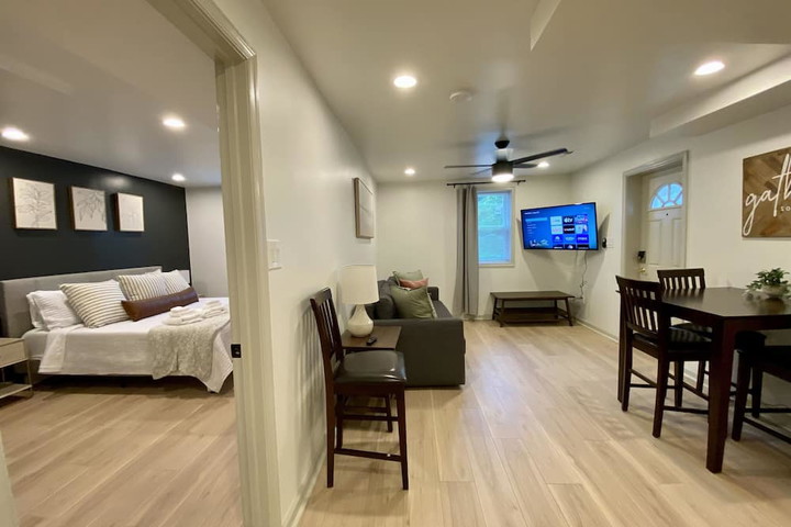 Modern Basement 1 King Bed With No Stairs - Arlington, VA