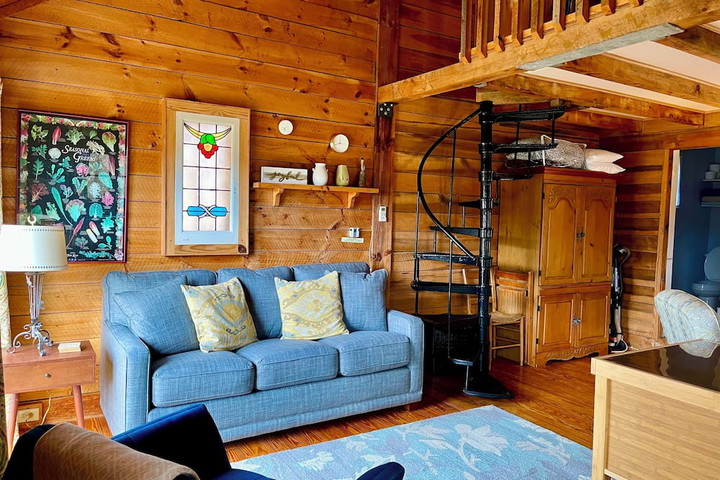 Broadwing Farm Cabins -Pine Cabin- Hot Tub With Mineral Water - Hot Springs, NC