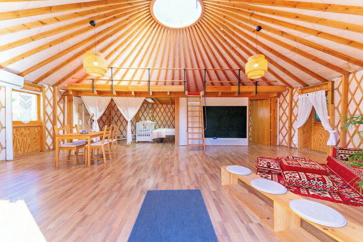Yurt In The Children's Paradise Camp Y Niño In Almeria (Andalusia) - Vacation In The Countryside - Almería
