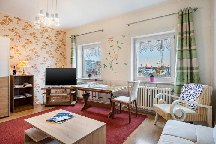 Apartamento 'Fewo Am Binnenhafen Obergeschoss' Con Jardín Compartido - Friburgo, Alemania