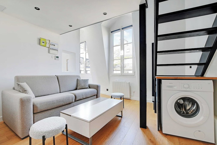 Welcoming Apt With Ac - 1bd/4p - Le Marais - Paris