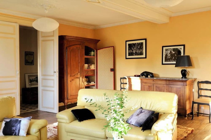 Vaste Demeure De Charme De 310m2, 5 Chambres, Avec Cheminées, Jardin, Pétanque - Parthenay