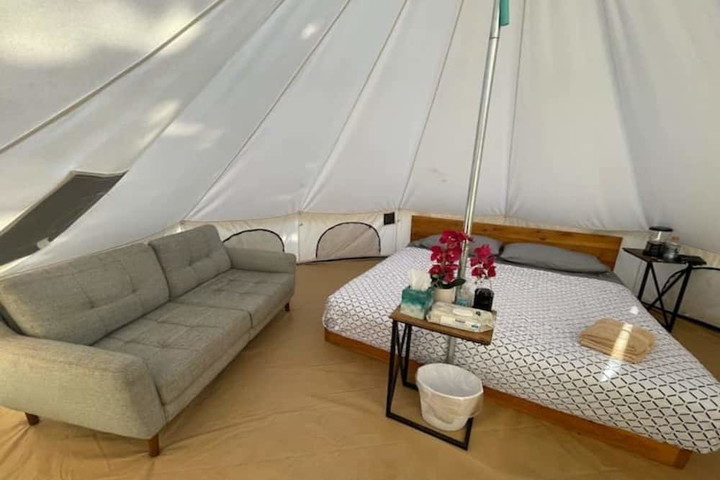 Tente King De Glamping De Luxe Avec Climatisation Et Barbecue - Utah