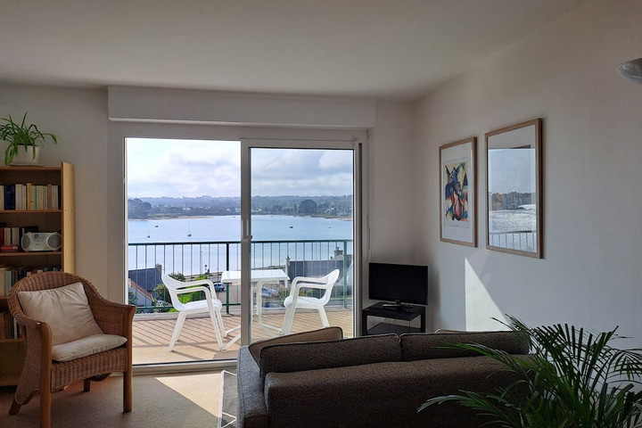 Trégastel, Rosa Granit Küste - Apartment Seestern*** Mit Panoramablick Aufs Meer - Trégastel