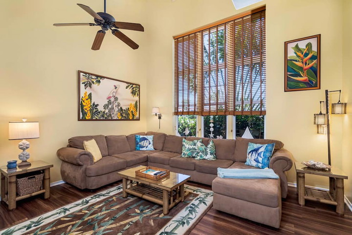 ️Private Golf View Townhome W/ 2 Lanais + Pickleball - Waikoloa Village, HI