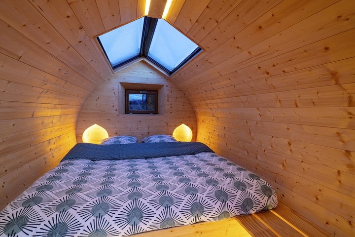 Hébergement Insolite Tonneau Observatoire " Nuit éToilée" Dans Un Petit Paradis - Salavas