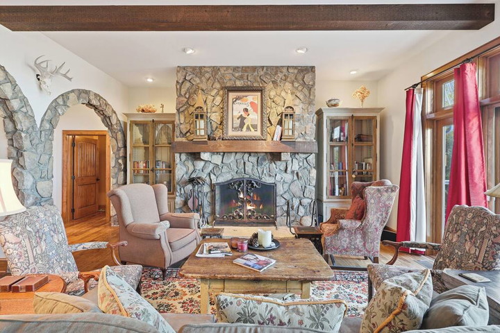 Lux Lodge - Sauna, Chef Kitchen+ Long Range Views! - Beech Mountain, NC