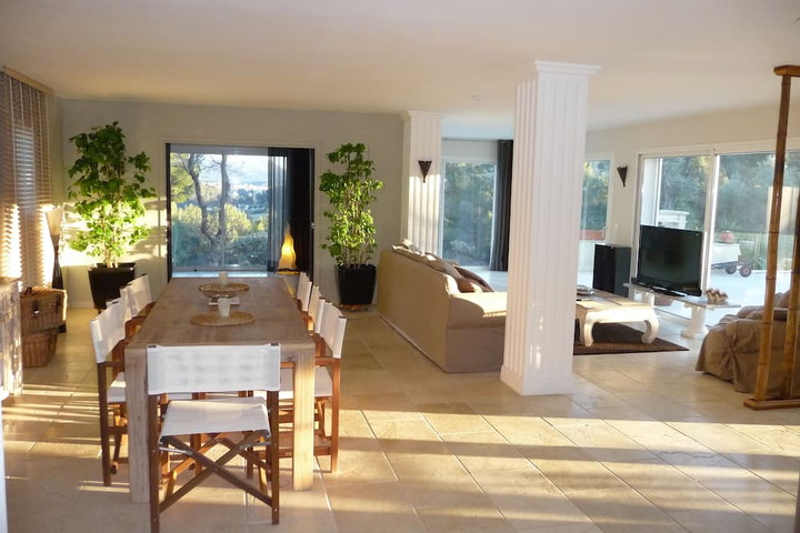 Location Superbe Villa Lux Avec Piscine Chauffée - La Cadière-d'Azur