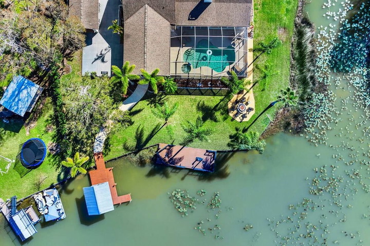 Waterfront - Pool - Pickleball - Basket -Sleeps 18 - Tampa, FL