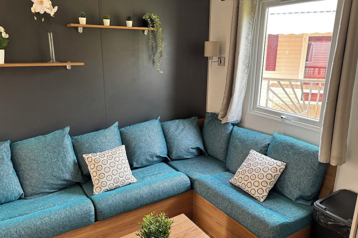 Mobile Home 291, 4-star Siblu Campground, Wi-fi, Air Conditioning - Montpellier