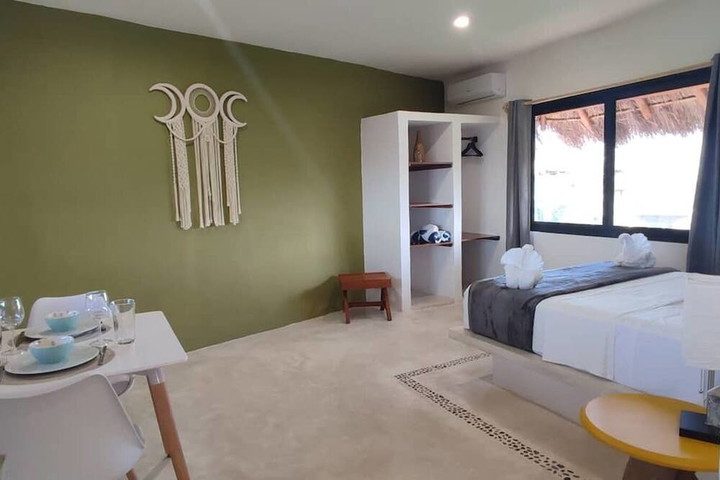 Penthouse, Private Rooftop, Sea View, Kitchen, Ph - Isla Holbox
