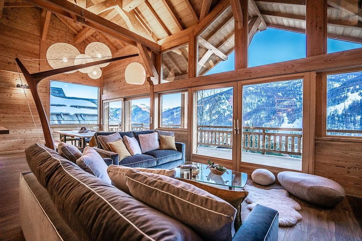 Chalet Ecrin - Cinq Chambres Chalet, Couchages 12 - Le Monêtier-les-Bains