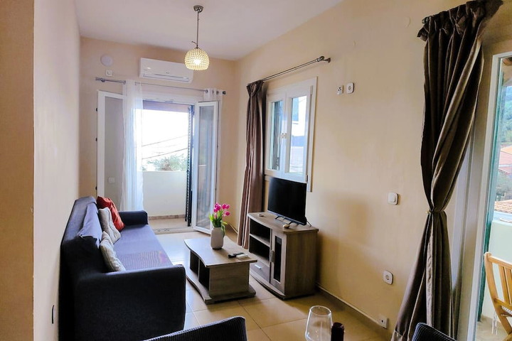 Relaxing Two-bedroom Sea View Apartment In Kalami | Pool & Balcony - Ksamil