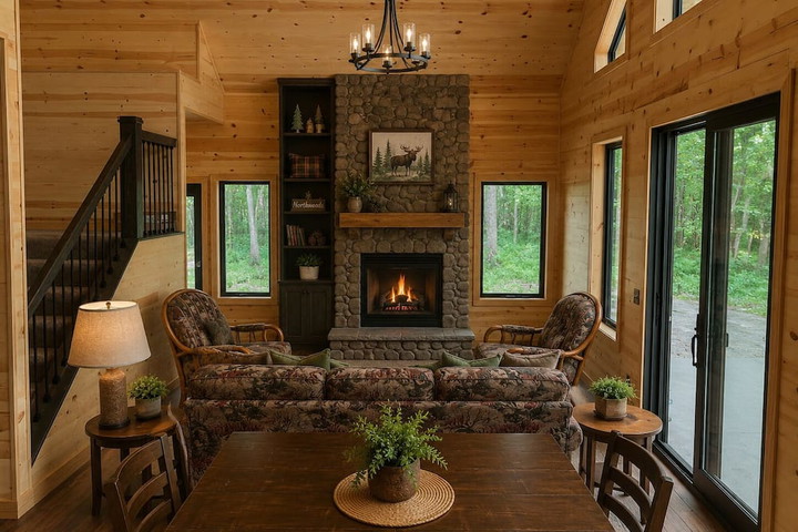 Northwoods Get-away Chalet: Voyager Village Bike, Hike, Utv, Snowmobile - Wisconsin