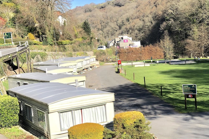 Caravan Statico Con Due Camere Da Letto A Lynton. - Exmoor