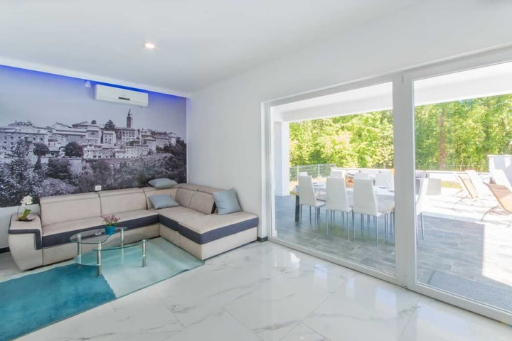 Herrlich Gestaltete Villa Mit Privatem Pool - Labin