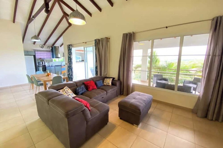 Haut De Villa  10 Pers  Vue Panoramique & Piscine - Martinique