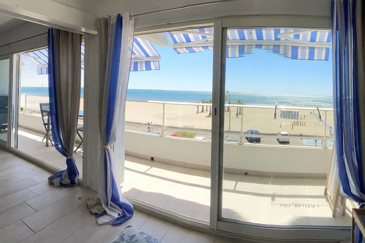 Miramer Grand Appart Climatisé Vue Panoramique Sur La Méditerranée - Port-la-Nouvelle