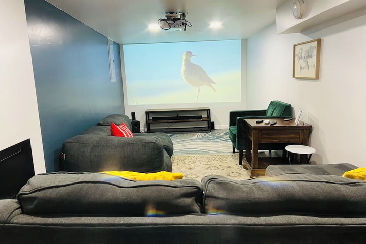 The Lux Lodge, Hot Tub, Game Room, Movie Theatre, Two Fire Pits, Foosball. - Ankeny, IA
