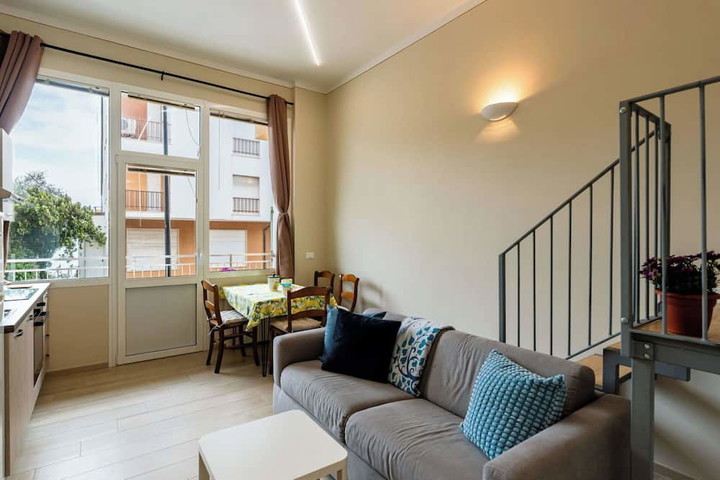 Agréable Appartement Pour 4 Personnes Avec Wifi, Tv Et Balcon - Diano Marina