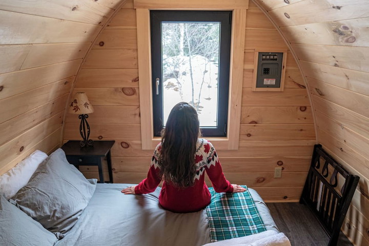 Puffin Pod Hike-in Sleeping Pod At Sally's Brook Off-grid Luxury Cabins - Nova Scotia