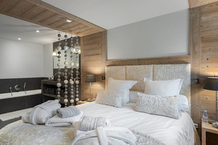 Chalet De Luxe Avec Piscine Et Spa à Courchevel - Courchevel 1850