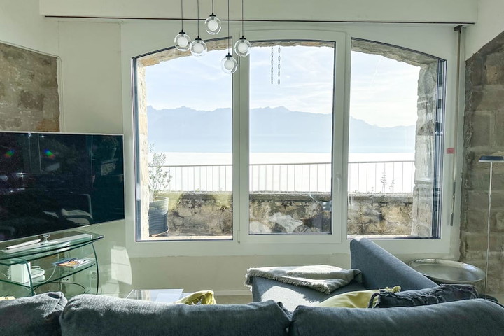 Panoramic Apt In The Vineyard With Stunning 360 ° View Of Lake Geneva And Alps - Vevey