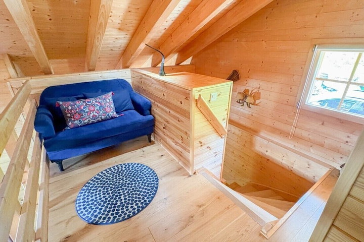 Sehr Komfortables Chalet Für 8 Personen : Wohnraum Mit Unbrauchbarer Schornstein - Küche Mit Geschir - Grimentz