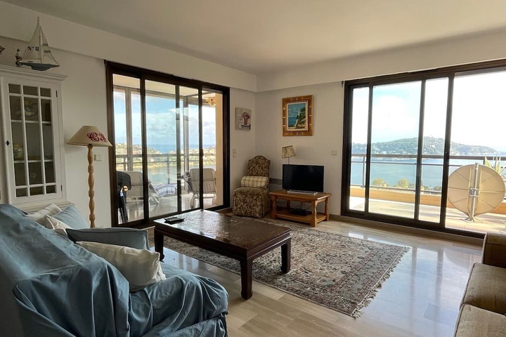 La Colline, Panoramic Sea View 2 Bed Apartment. Large Terrace, Pool, Parking. - Villefranche-sur-Mer