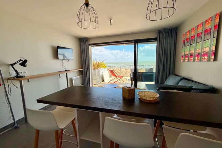 Appartement 6 Pers Avec Balcon, Piscine Et Accès Direct Plage à La Tranche-sur-mer - Longeville-sur-Mer