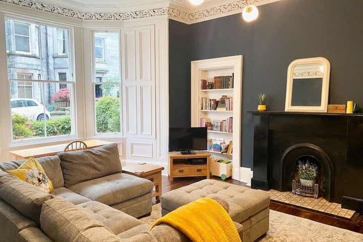 Stylish 3 Bed  2 Bath Meadows Main Door Garden Apt - Edinburgh