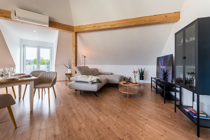 Apartment 'N8quartier' With Balcony, Wi-fi And Air Conditioning - Dresden