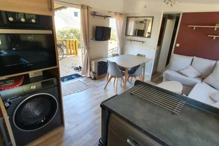 Zecamping 4* Animé Piscine Couverte 2km Plage Locatif Tv Clim 40m2 - Saint-Gilles-Croix-de-Vie