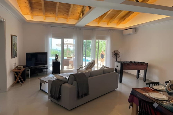 Cottage 'Blue Green Villa' With Sea View, Private Pool And Wi-fi - 希臘