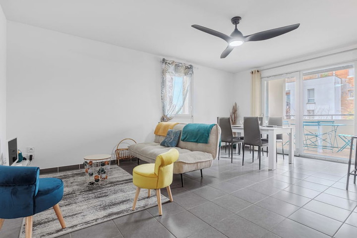 Appartement Calme Et Lumineux, Terrasse Et P Privé - Aucamville