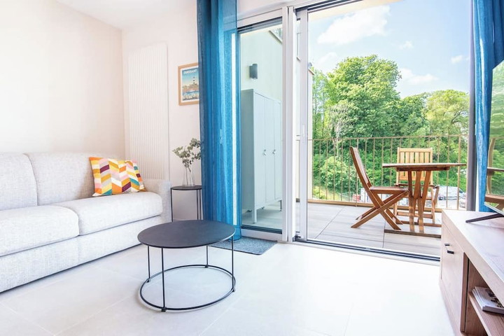 T2 Neuf 2 Personnes, Balcon Vue Rade De Lorient, Résidence Sécurisée - Lorient
