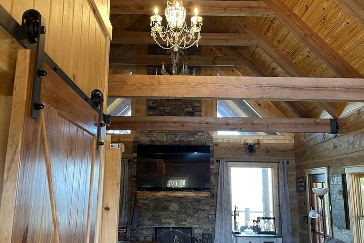 New Owl And Moon Romantic Cabin Majestic Views For Miles Fireplace And Hottub - Mentone, AL